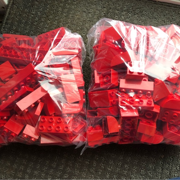 Lego | Toys | Lego Duplo Big Bag Red Blocks | Poshmark